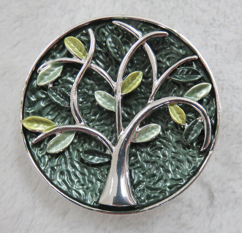 ENAMEL TREE OF LIFE BROOCH – Timeless Irish Treasures