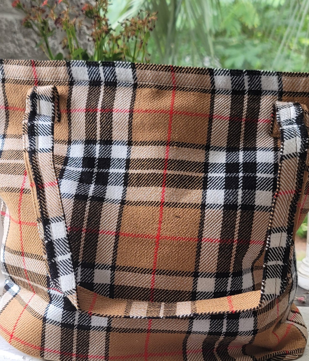 WOOL TARTAN TOTE BAGS – Timeless Irish Treasures