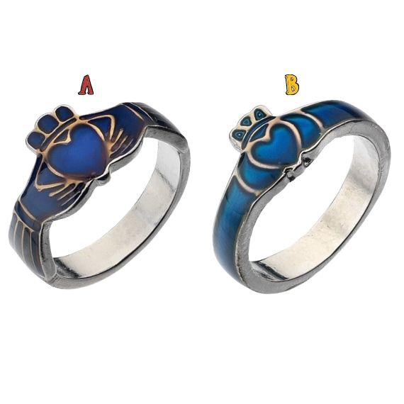 CLADDAGH MOOD RINGS - TTMR408 – Timeless Irish Treasures
